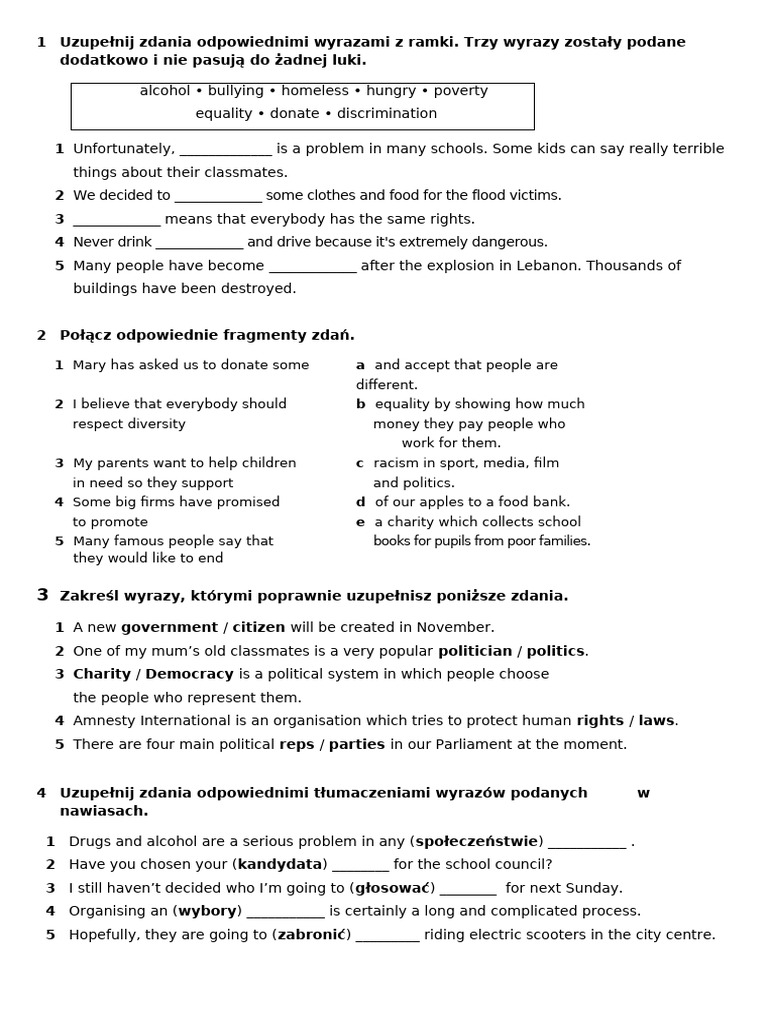 Unit_3_slownictwo | PDF