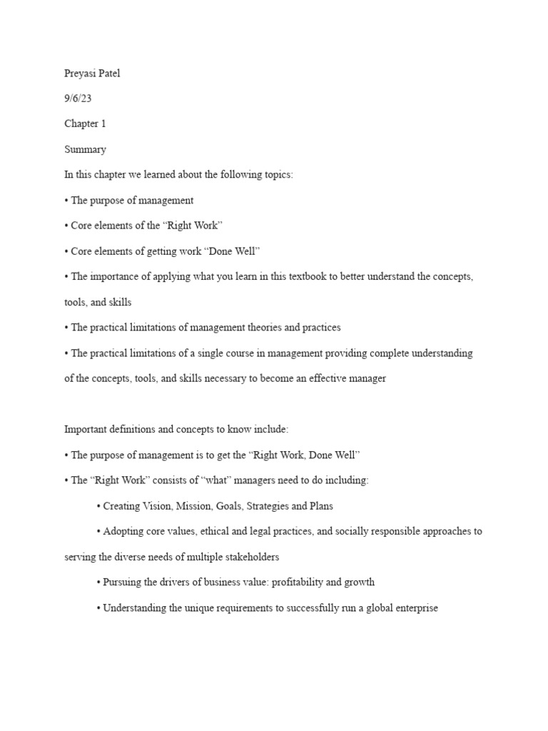 Chapter 1 Study guide | PDF Chapter 1 Study guide | PDF