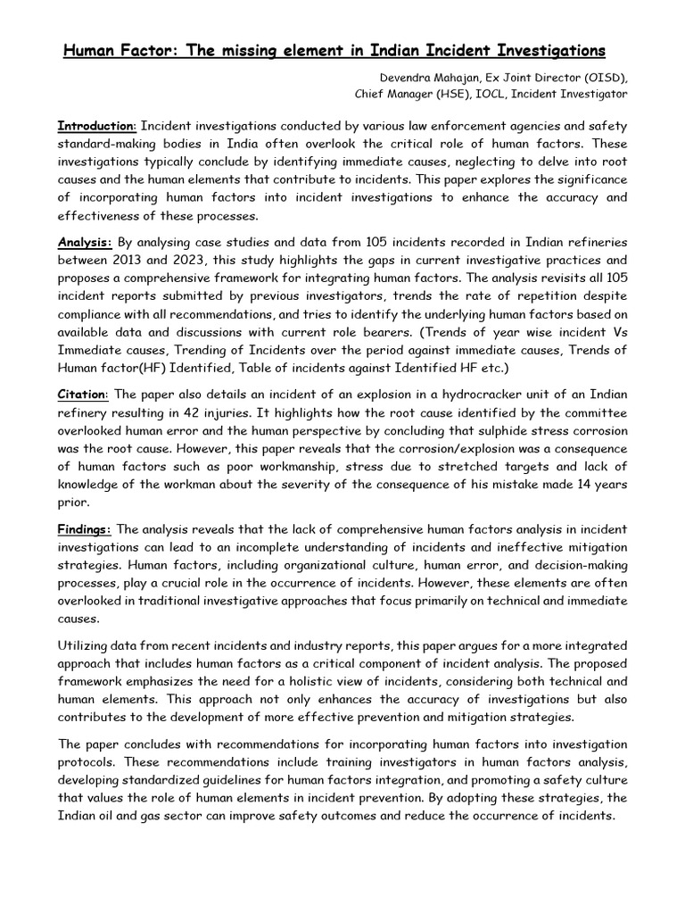 Abstract For India Energy Week | PDF | Human Factors And Ergonomics