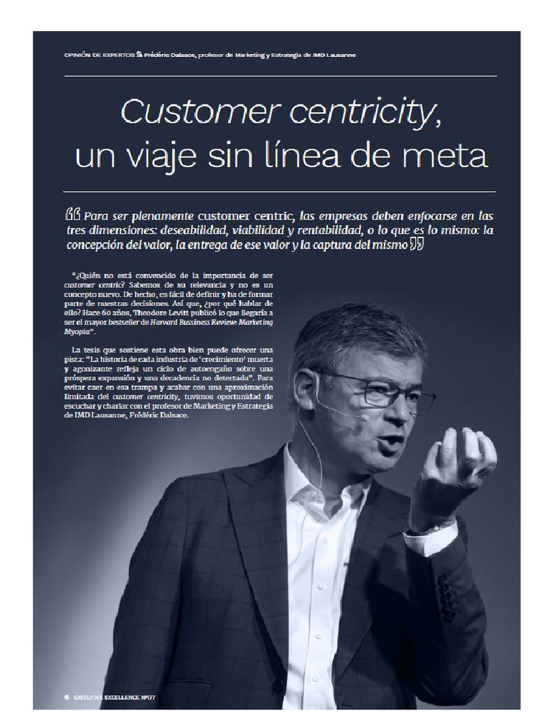 Lectura Customer Centricity | PDF