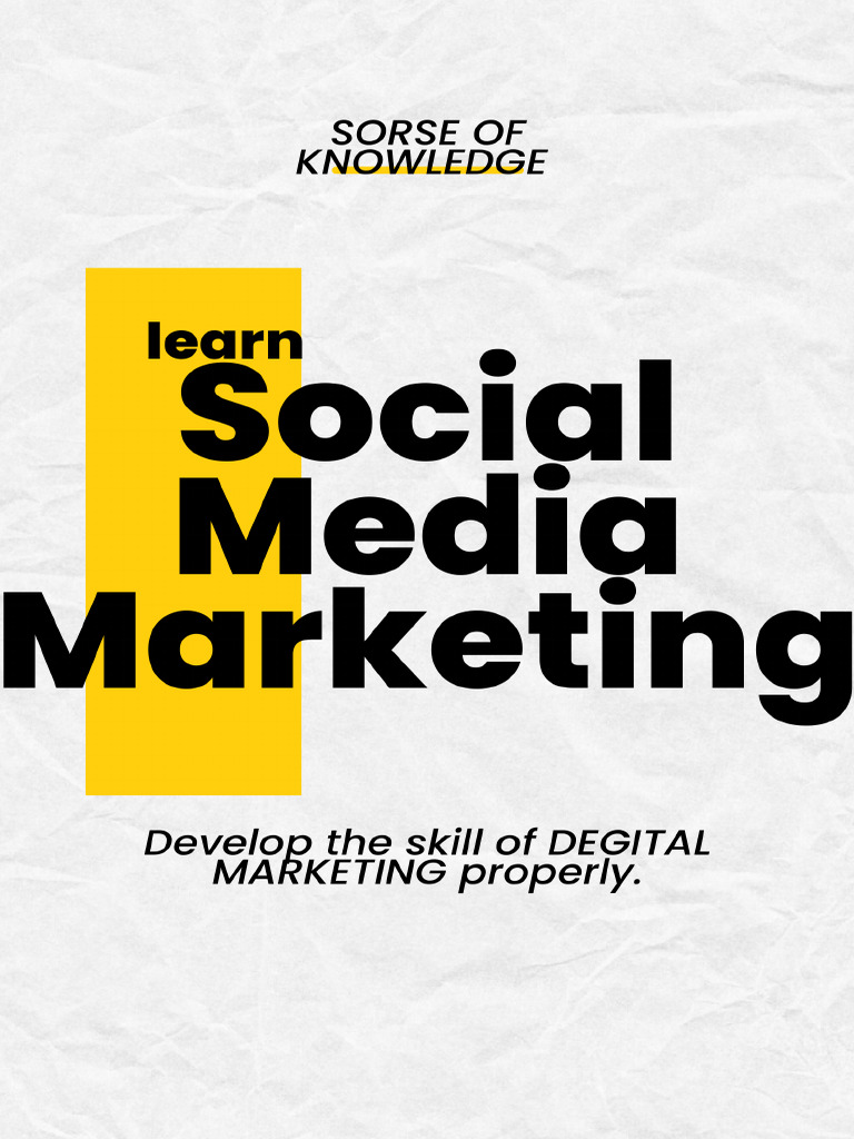 Social Media Marketing Basic Knowledge | PDF