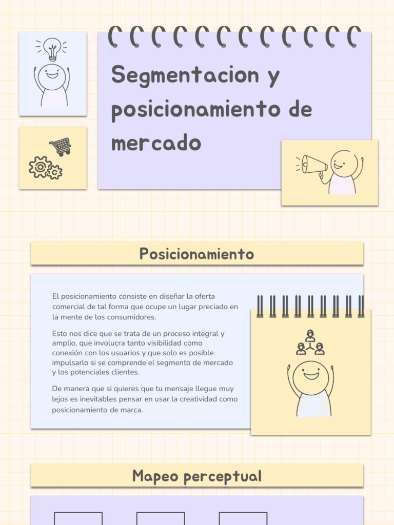 Segmentacion Y Posicionamiento De Mercado Pdf Mercado Economía