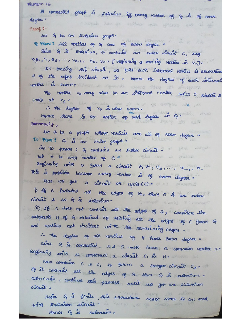 DM - Unit 3 - Theorems | PDF