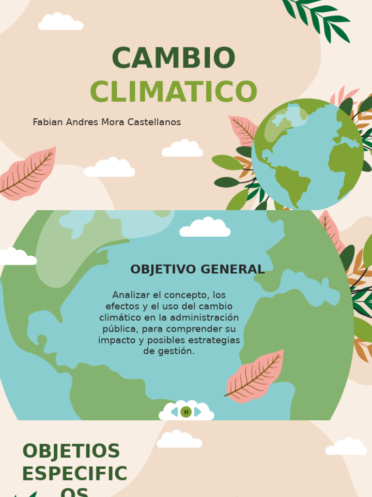 Cambios Climaticos | PDF | Cambio climático | Entorno natural
