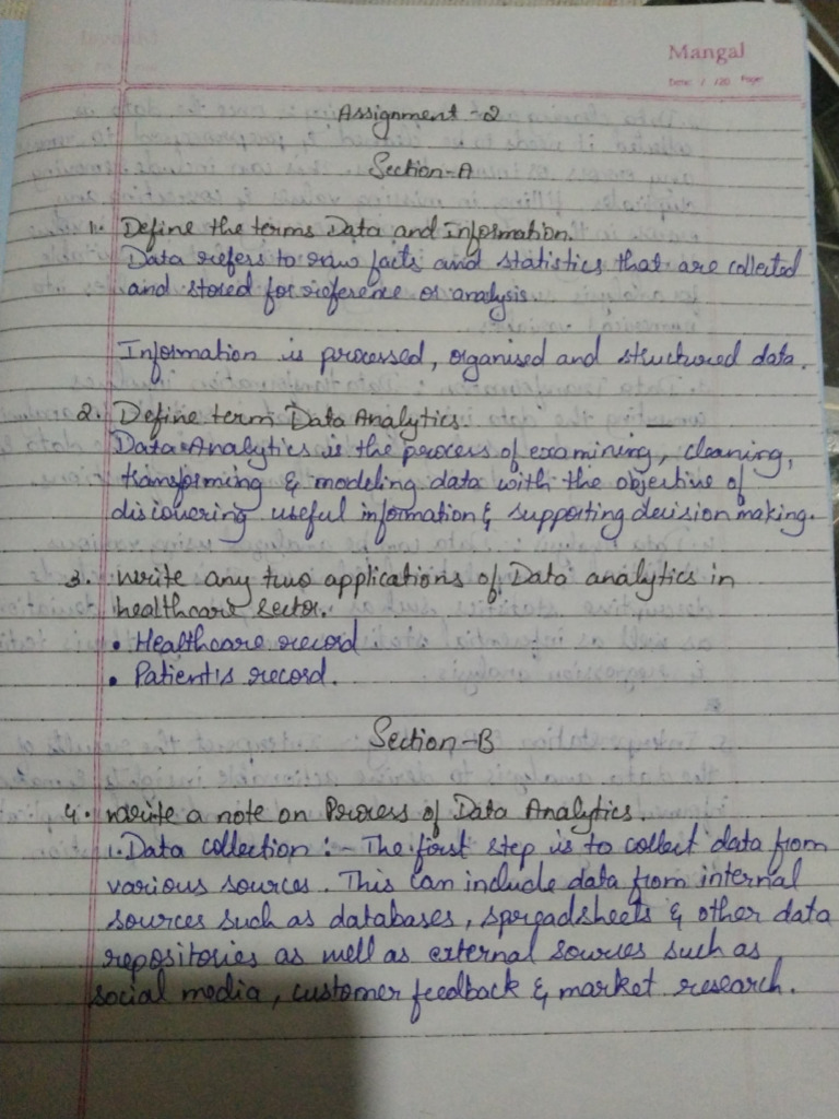 Data Analytics Assignment 2 | PDF