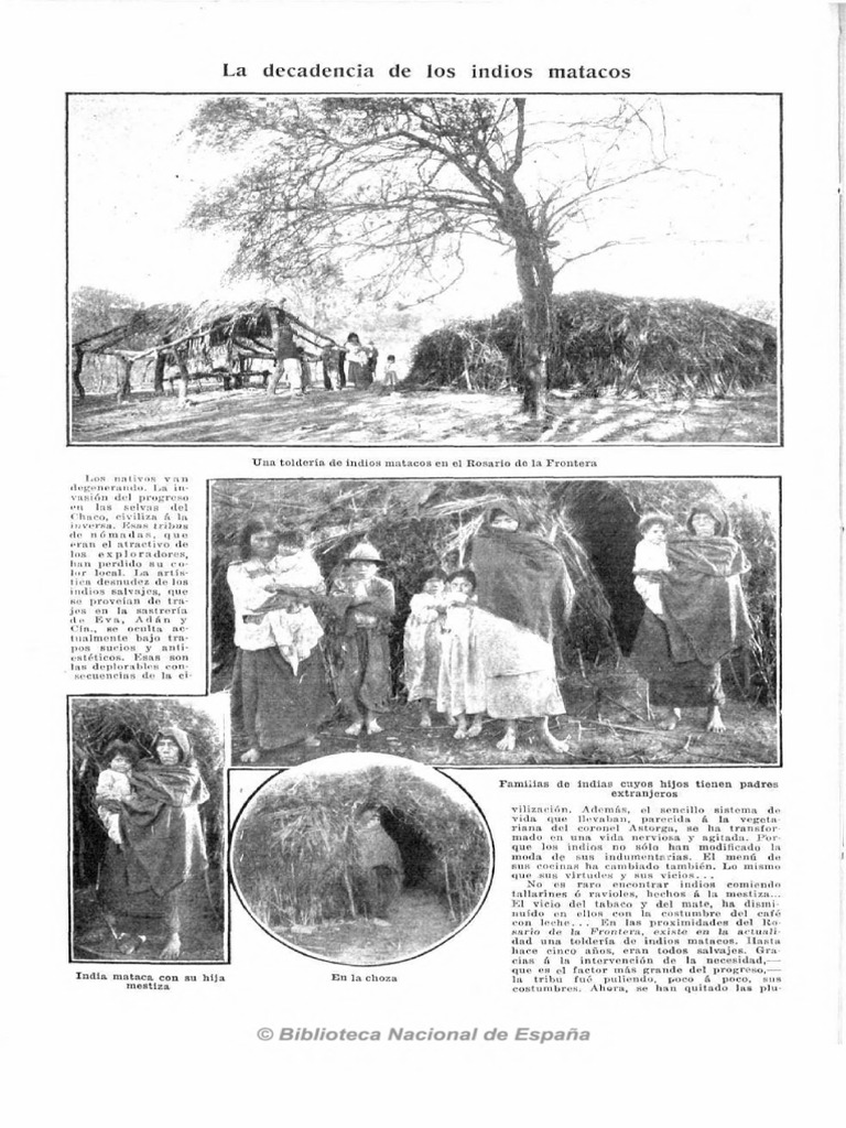 1908-8-29 La Decadencia de Los Indios Matacos | PDF