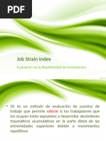 Método JSI - Job Strain Index | PDF