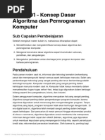 Kuliah 14 - Kompleksitas Algoritma | PDF