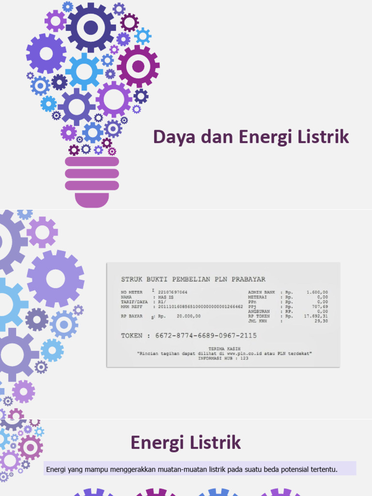 Daya Dan Energi Listrik | PDF | Sains & Matematika