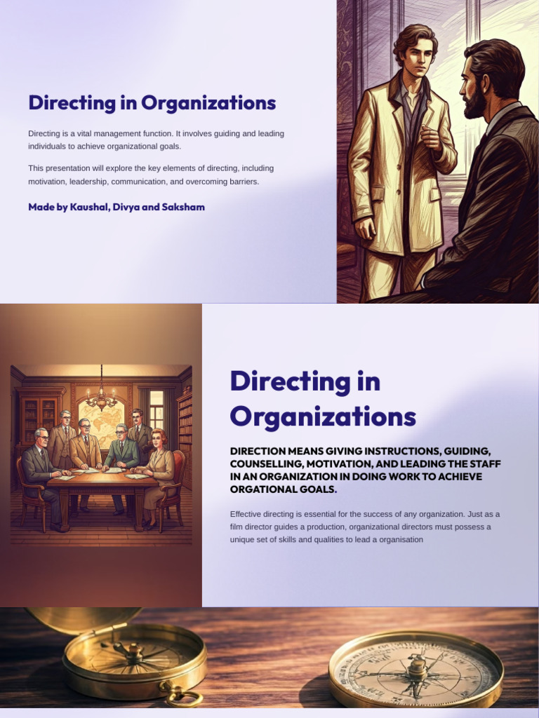 Directing for Organizational Success | PDF | Motivation | Motivational