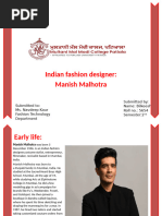Manish Malhotra: Fashion Icon and Innovator | PDF | Fashion ...