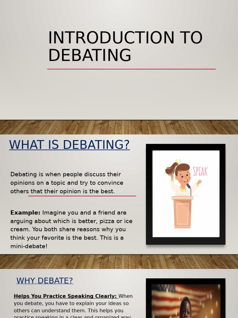 Introduction To Debating | PDF | Reason | Argument