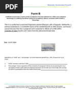 Maternity Leave Application Forms Guide | PDF