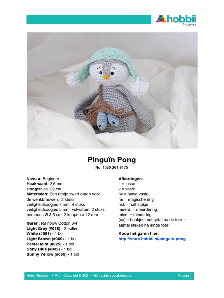 Pingvinen Pong NL | PDF