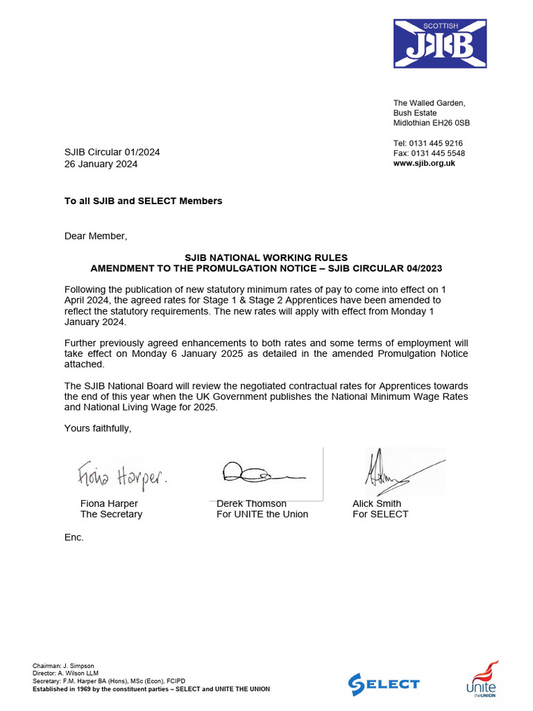 SJIB Circular 01 Amendment To Wages Promulgation For 2024 and 2025.fmh ...