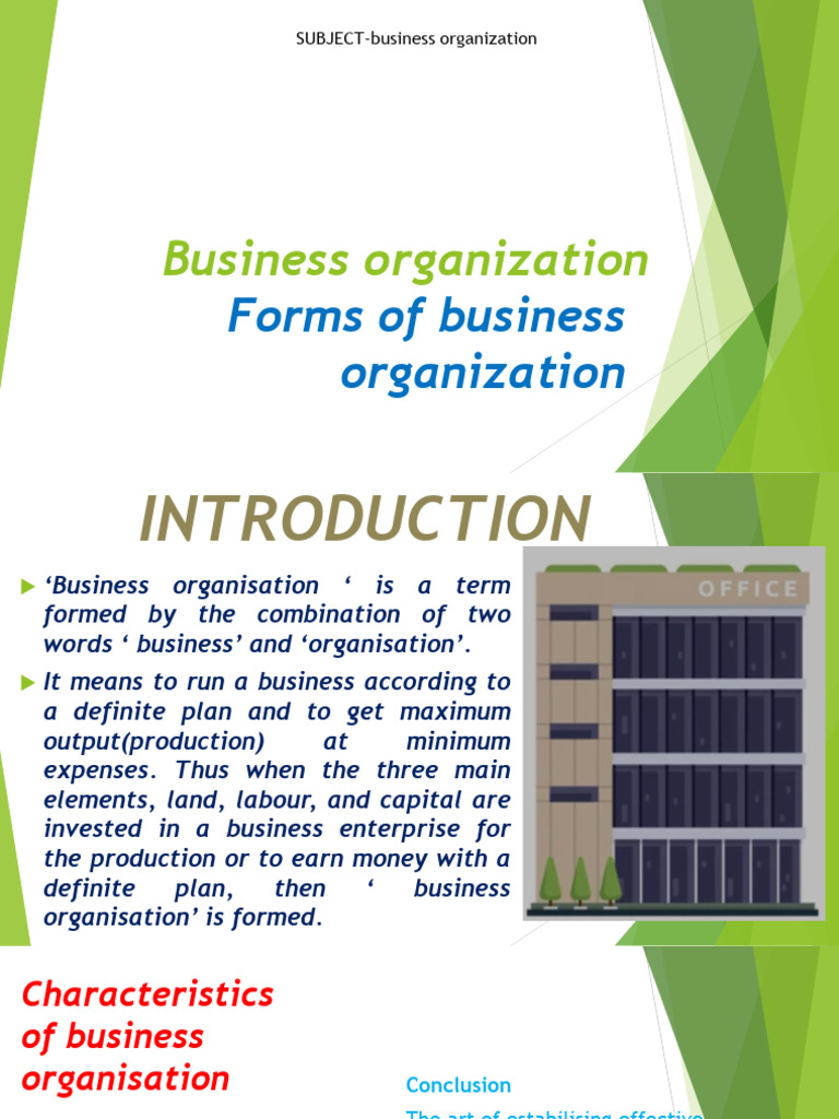 Types of Business Organizations Explained | PDF | Business | Partnership