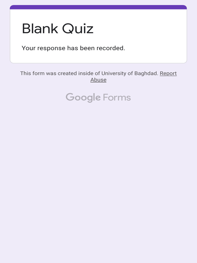 Blank Quiz | PDF