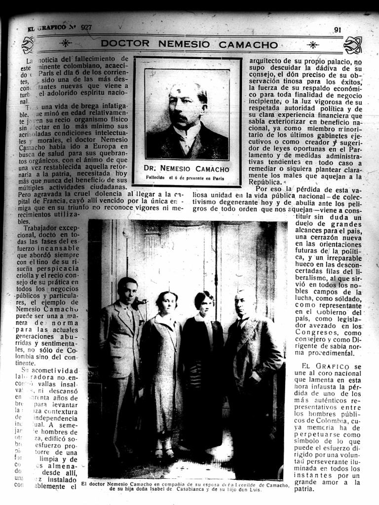 Doctor Nemesio Camacho | PDF