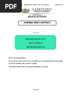 Grade 7 EMS Term 2 Exam Paper | PDF | Money | Expense