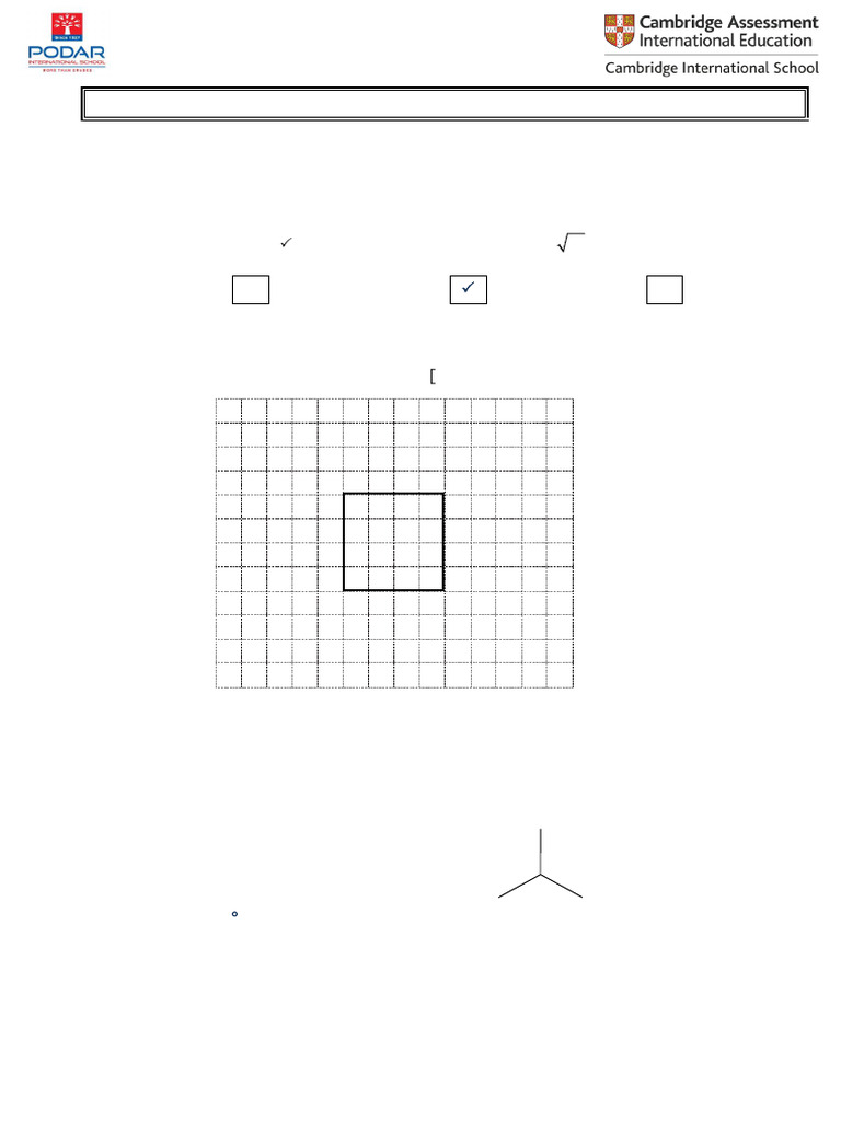 AS - CAIE - VI - Math - Practice Test1 | PDF | Geometry | Numbers