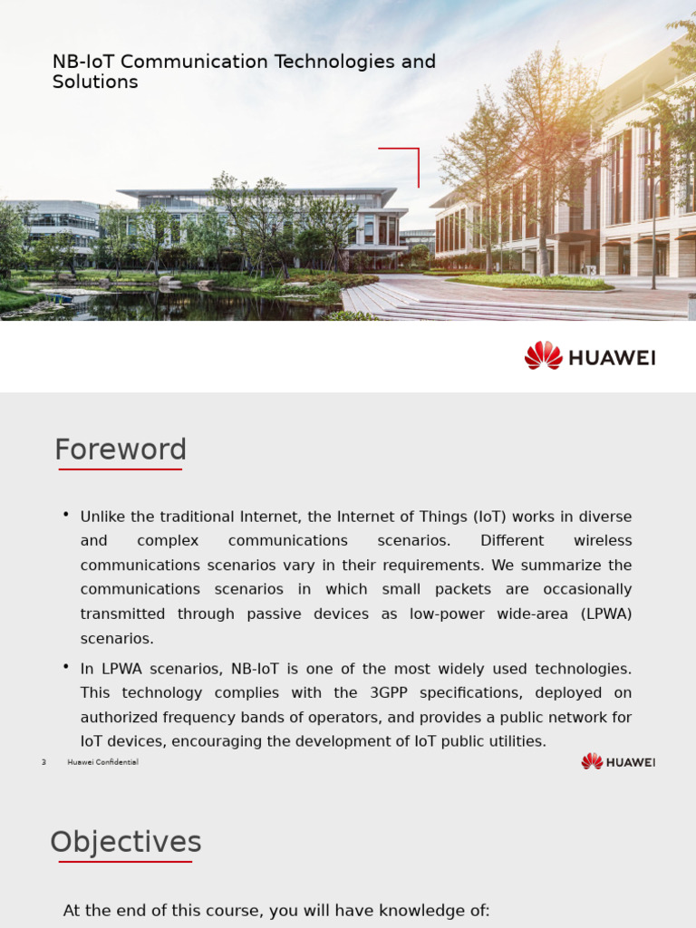 NB-IoT Technologies and Solutions Overview | PDF | Internet Of Things ...
