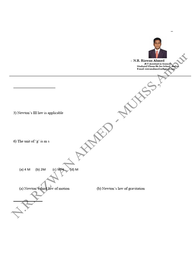 10th Science 1 Mark Questions English Medium PDF Download | PDF | Sound ...