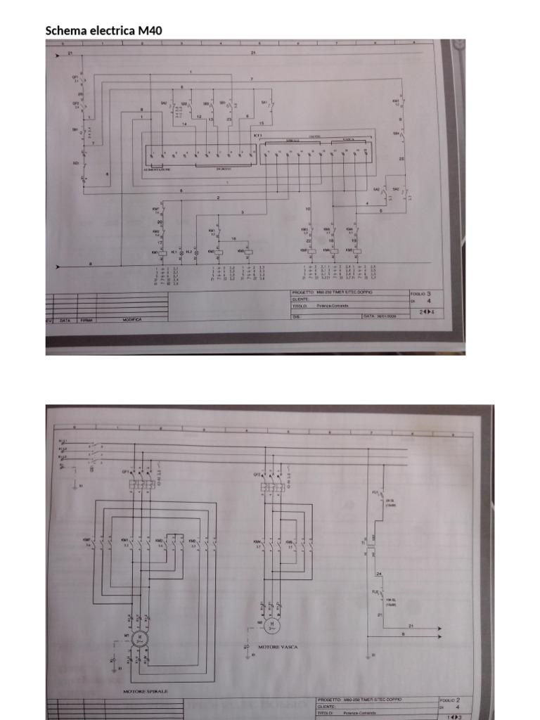 Schema Electrica M40 | PDF