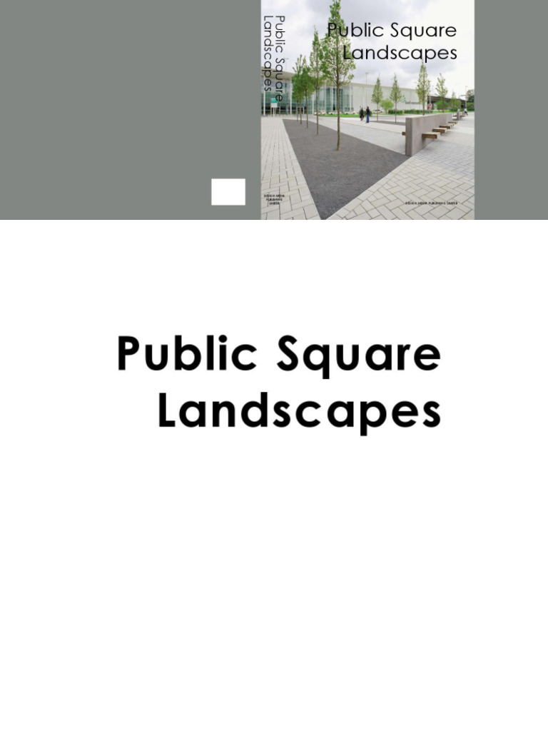 EB0018 - Public Square Landscapes | PDF
