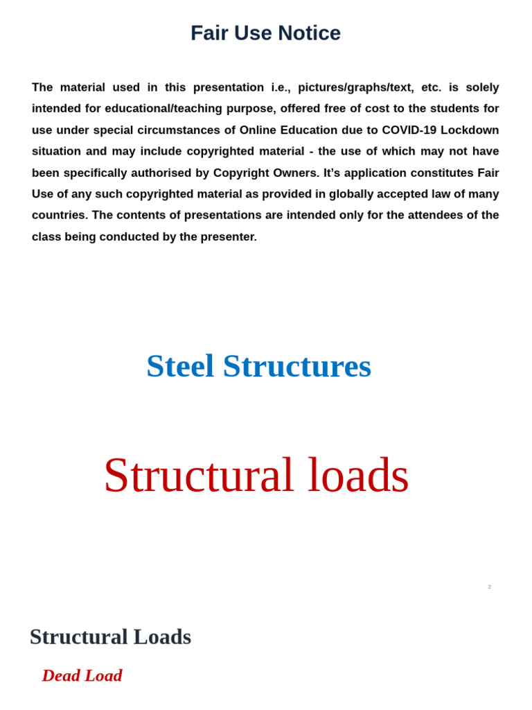 Types of Loads | PDF | Structural Load | Earthquakes