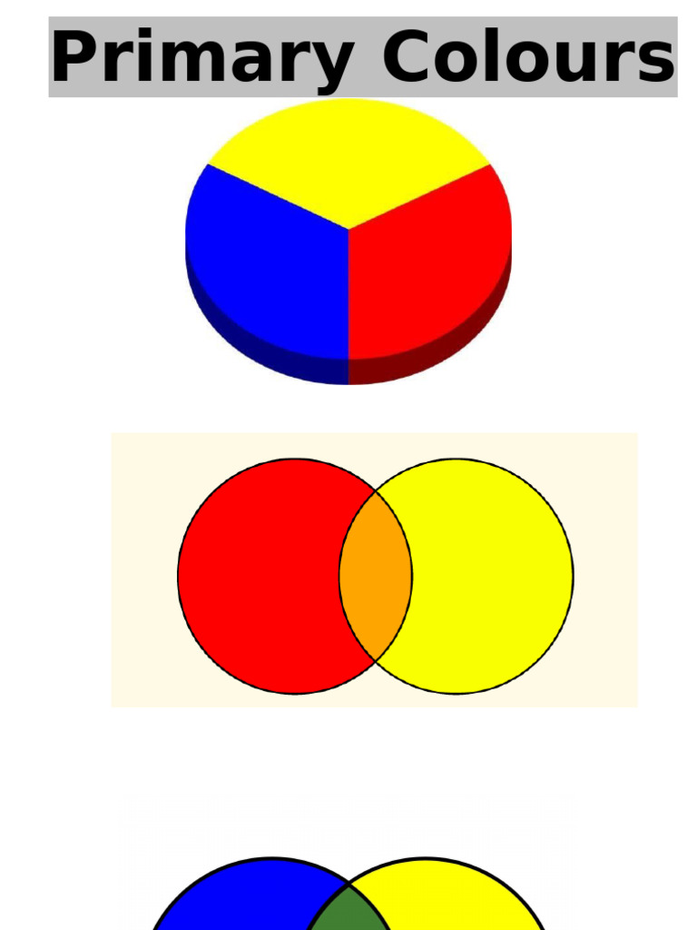 Primary Colour Mixing | PDF