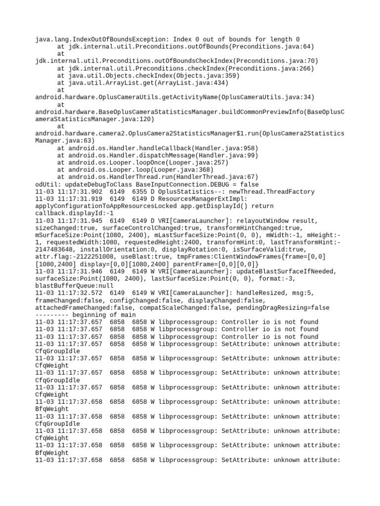 Log Cat 1730612857635 | PDF | Computer Programming | Computer Science