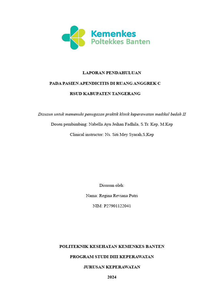 LP Appendicitis | PDF