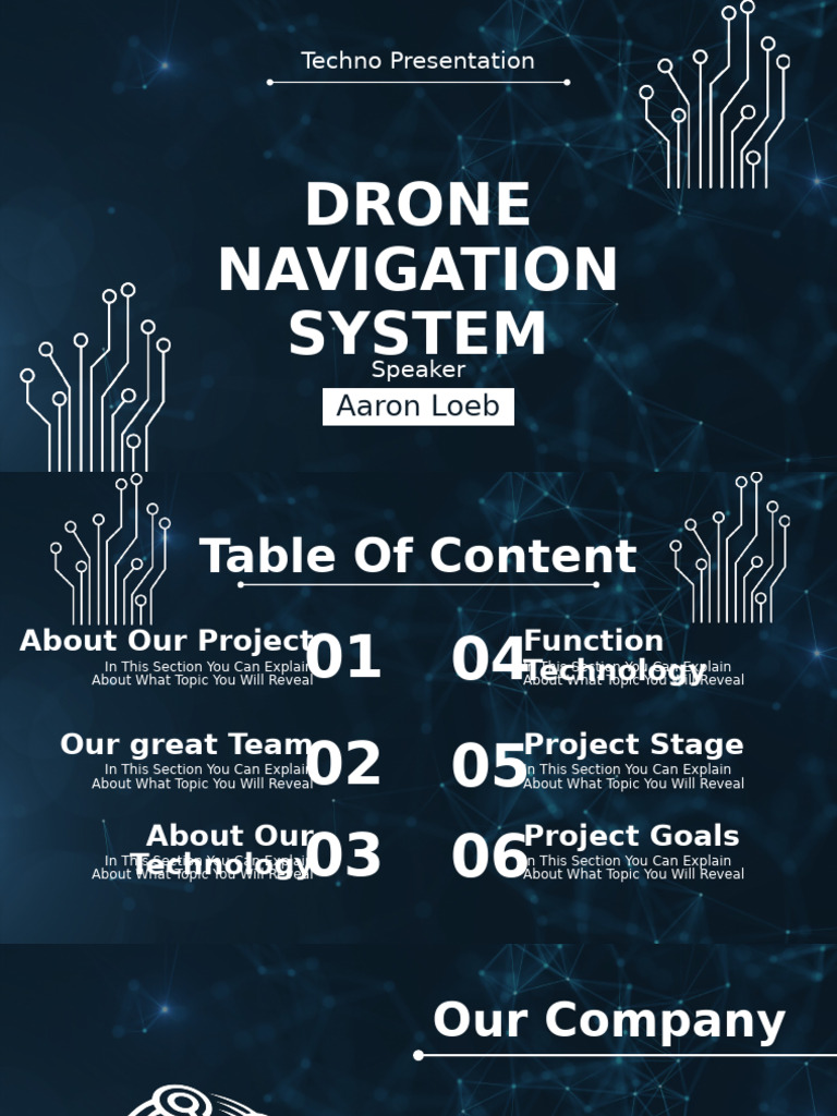 Navy Modern Drone Navigation System Technology Presentation | PDF | Career & Growth | Business