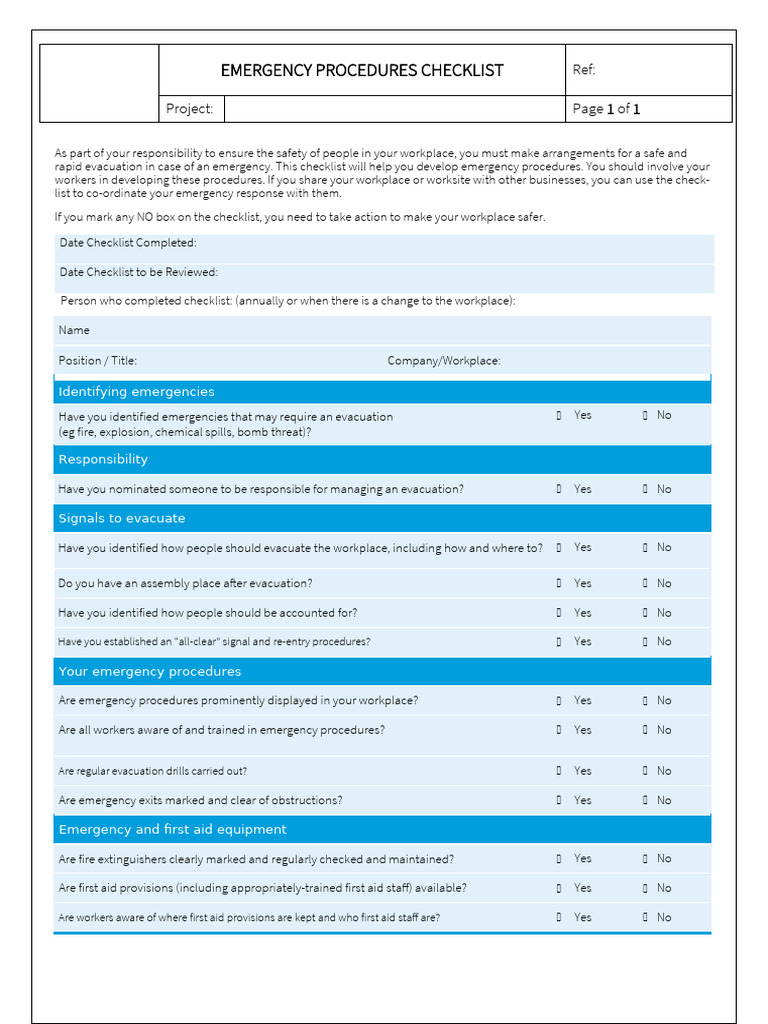 4- Emergency-procedures | PDF | Emergency Evacuation | Emergency