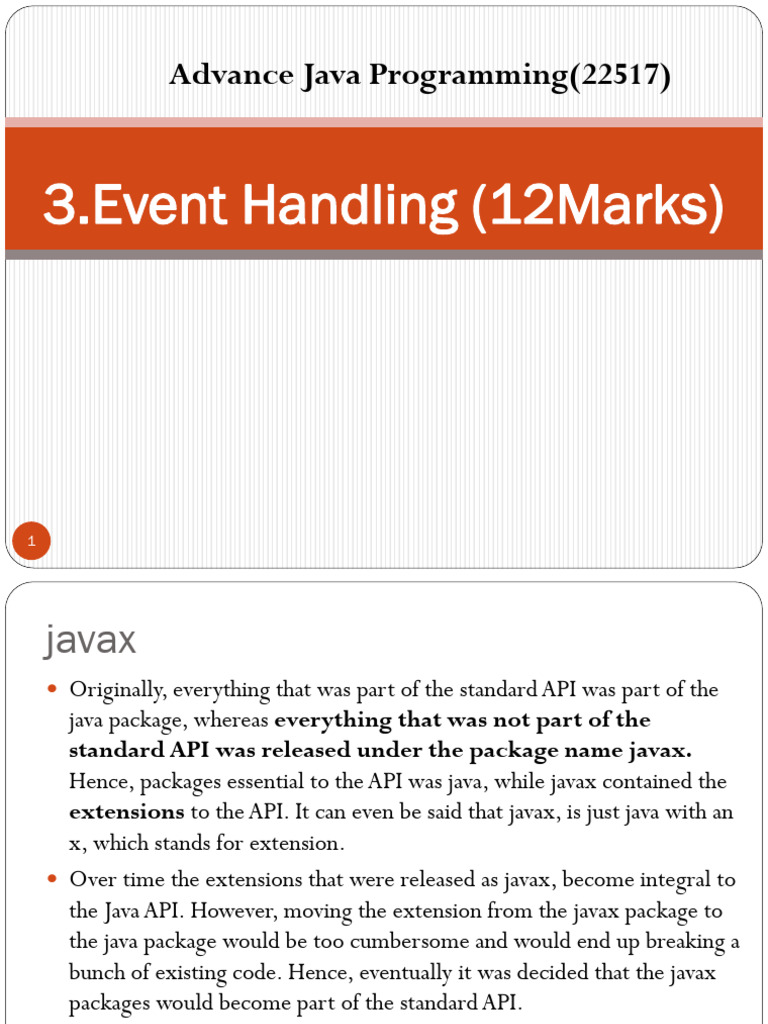 UNIT 3 event-handling | PDF | Window (Computing) | Class (Computer ... UNIT 3 event-handling | PDF | Window (Computing) | Class (Computer ...