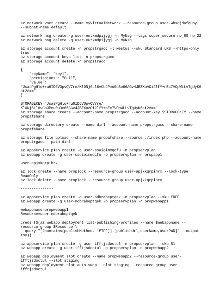 Azure Hands-On | PDF | Technology & Engineering