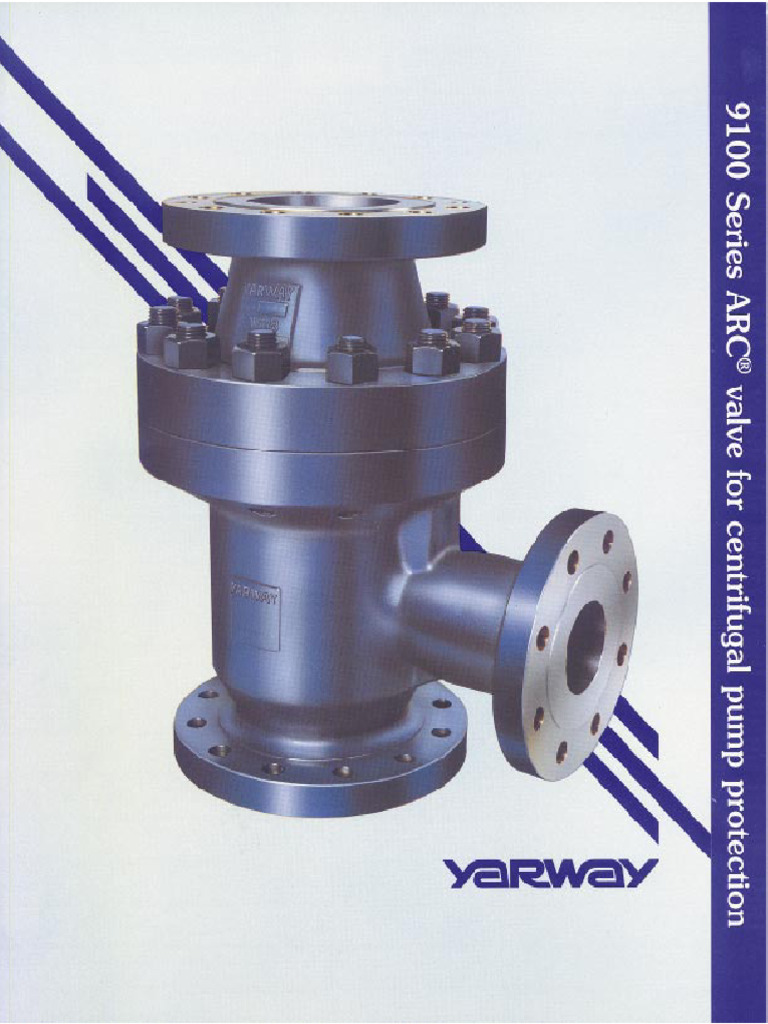 tyco_yarway_9100 | PDF | Pump | Valve