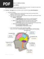 Brain Parts & Mnemonics Guide | PDF | Cerebral Hemisphere | Cerebral Cortex
