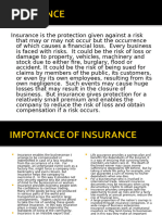 Business Studies Grade 12 Notes On Investment Insurance | PDF ...