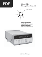 Manual DAQ970A-DAQ973A - Eng - Tds | PDF | Data Acquisition | Thermocouple