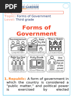 Gummy Bear Government Activity | PDF | Democracy | Political Ideologies