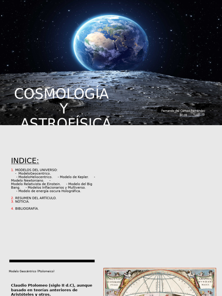 Fisica 2bach | PDF | Big Bang | Universo