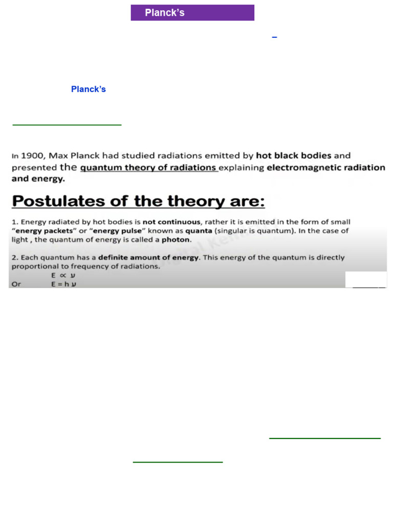 Unit 1, Lecture 3 | PDF | Quantum | Photoelectric Effect Unit 1, Lecture 3 | PDF | Quantum | Photoelectric Effect