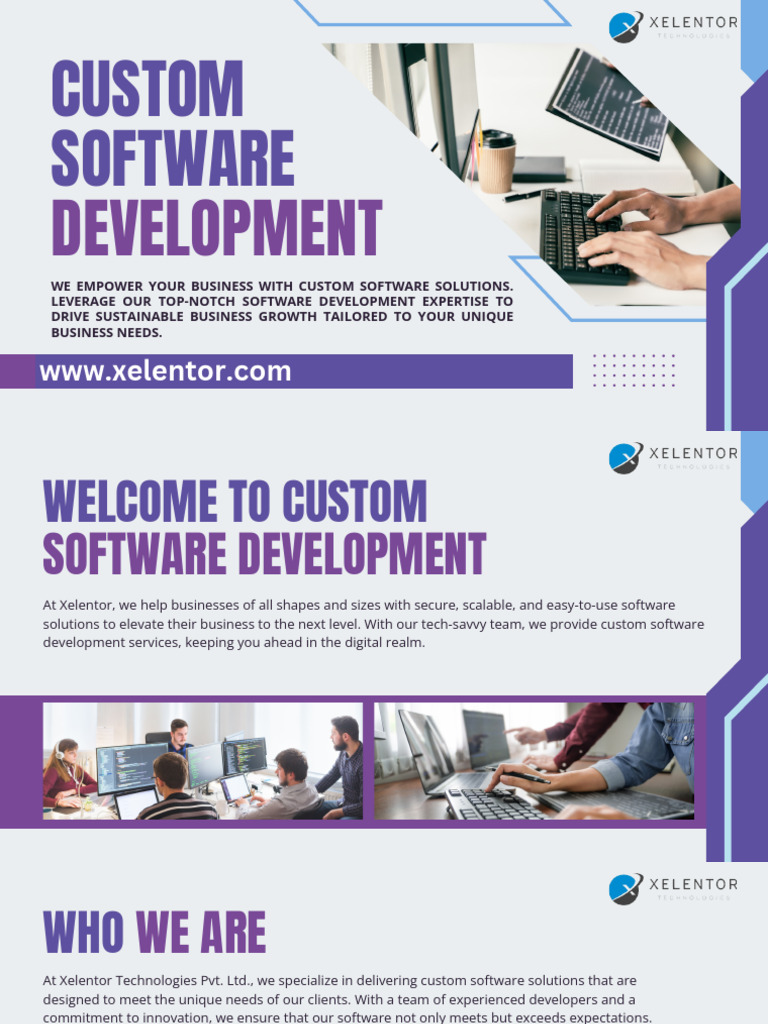 Unleashing Potential With Custom Software Development | PDF | Internet ...