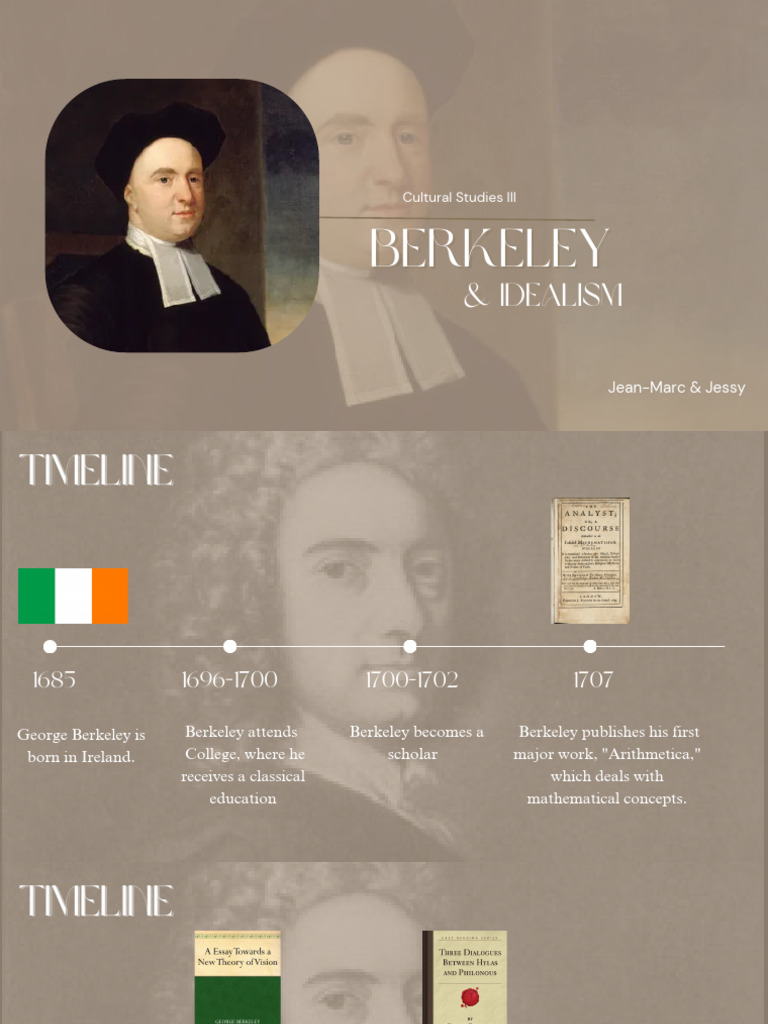 George Berkeley's Idealism Explained | PDF | Idealism | Mind