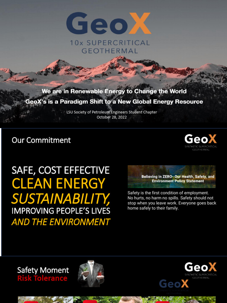 GeoX Is A Paradigm Shift To A New Global Energy Resource | PDF ...