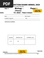 Bio Pp2 Latest Predictions 2025 | PDF | Biology