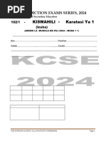 Insha Kcse Latest | PDF