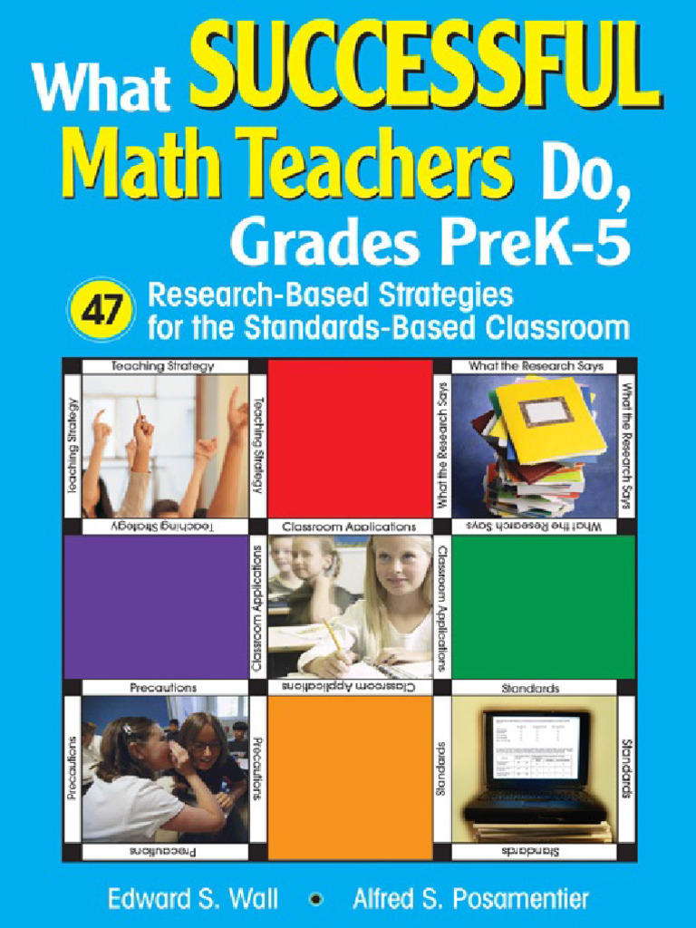 What Successful Math Teachers Do Grades Prek 5 47 Research Based ...