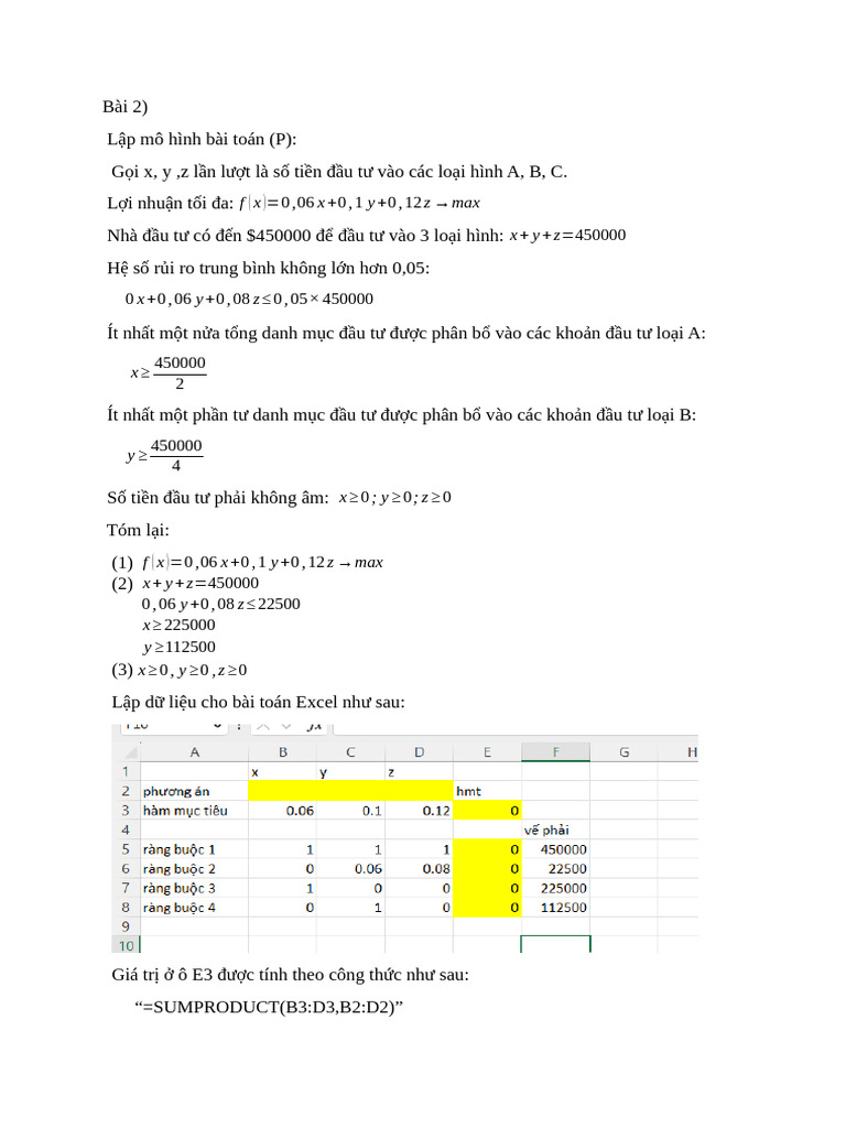 Bài 2 Thu Ho CH | PDF